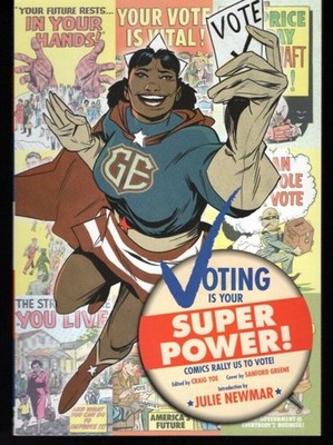Voting Is Your Super Power! TPB re-Comics On Cold War/Red Scare/Civil ...