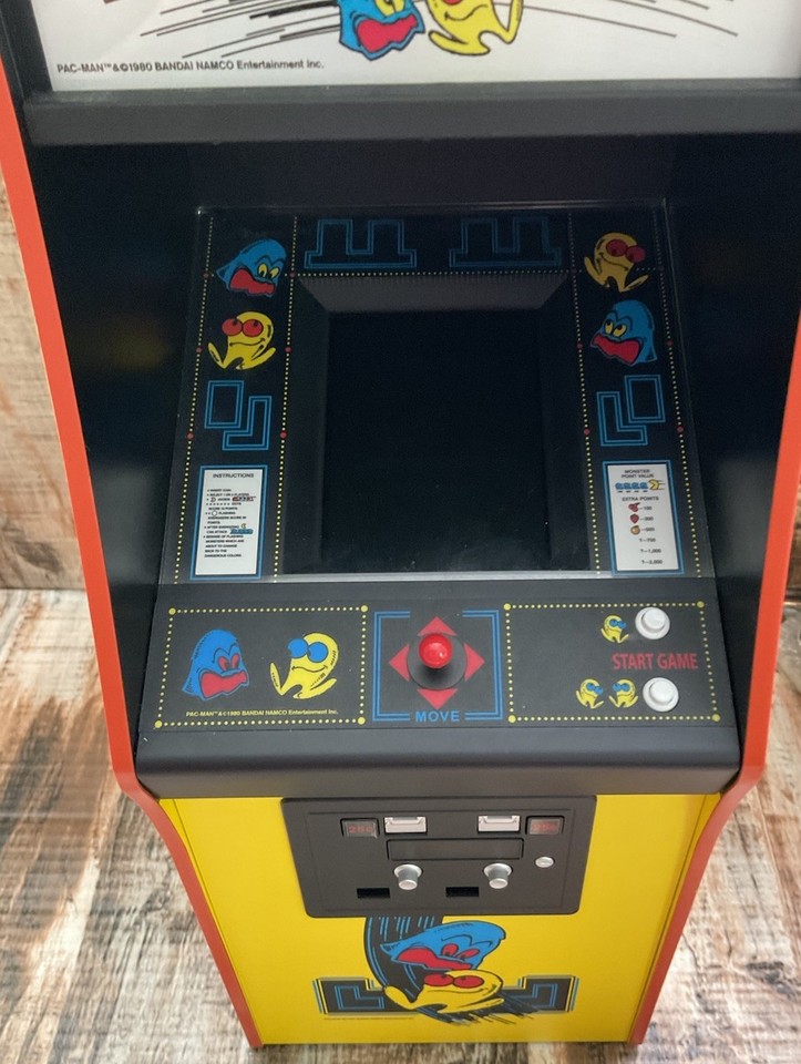 American Girl PAC-MAN Machine Courtney-Arcade Game Works Great | eBay