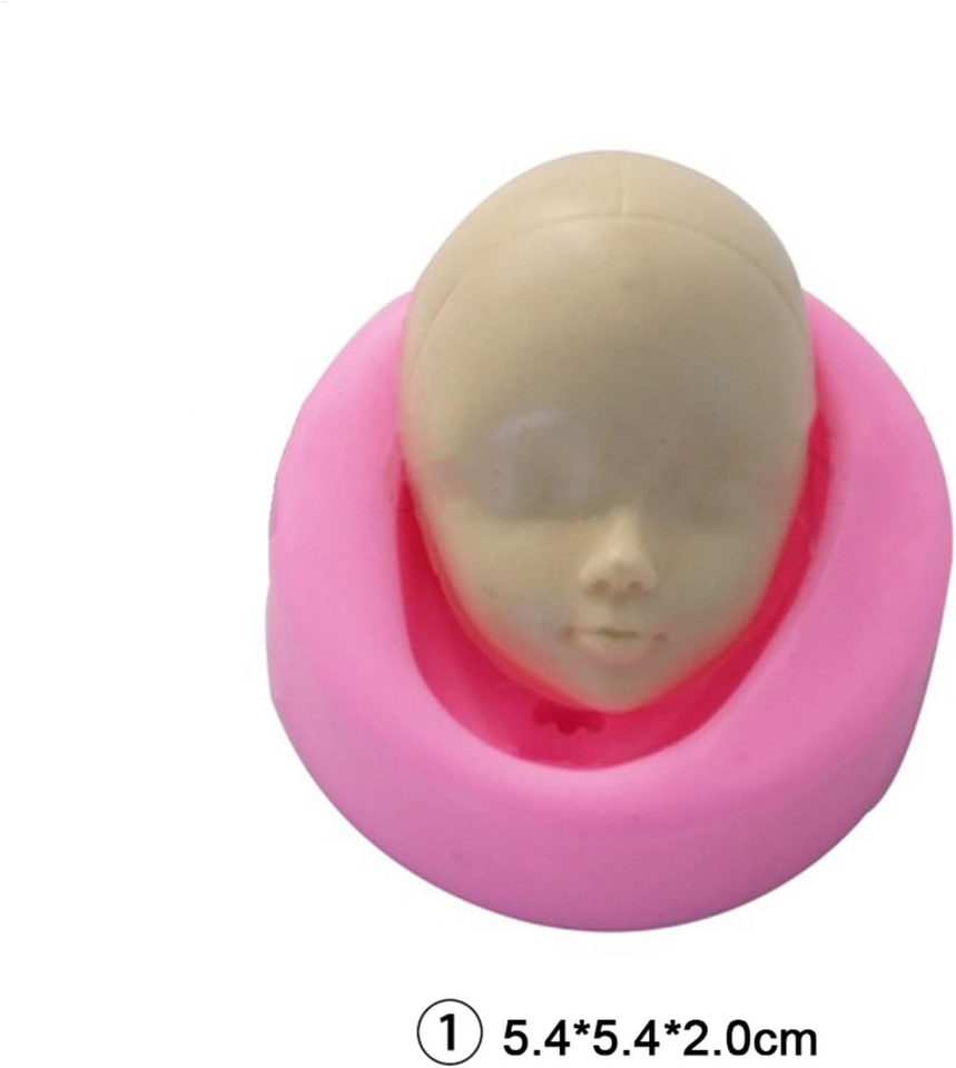 Doll Face Mould - Adorable Doll Face Mould, Silicone Baby Face Baby ...