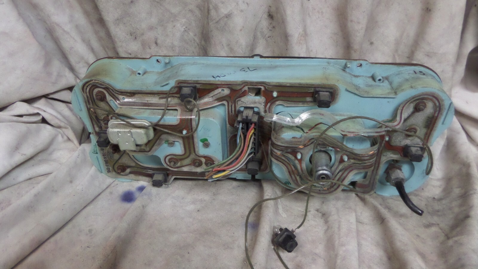 73 1973 Mercury Capri Speedometer Instrument Cluster Speedo Gauge 58K ...