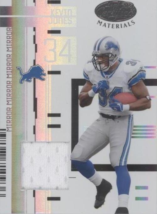 2005 Leaf Certified Materials - Kevin Jones #41 Mirror White Materials ...
