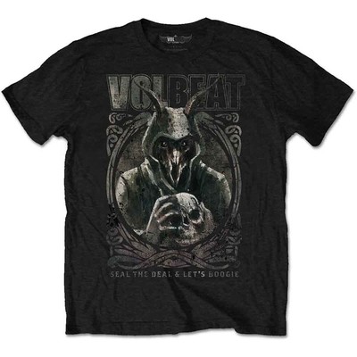 Volbeat Goat With Skull Official Tee T-Shirt Mens | eBay