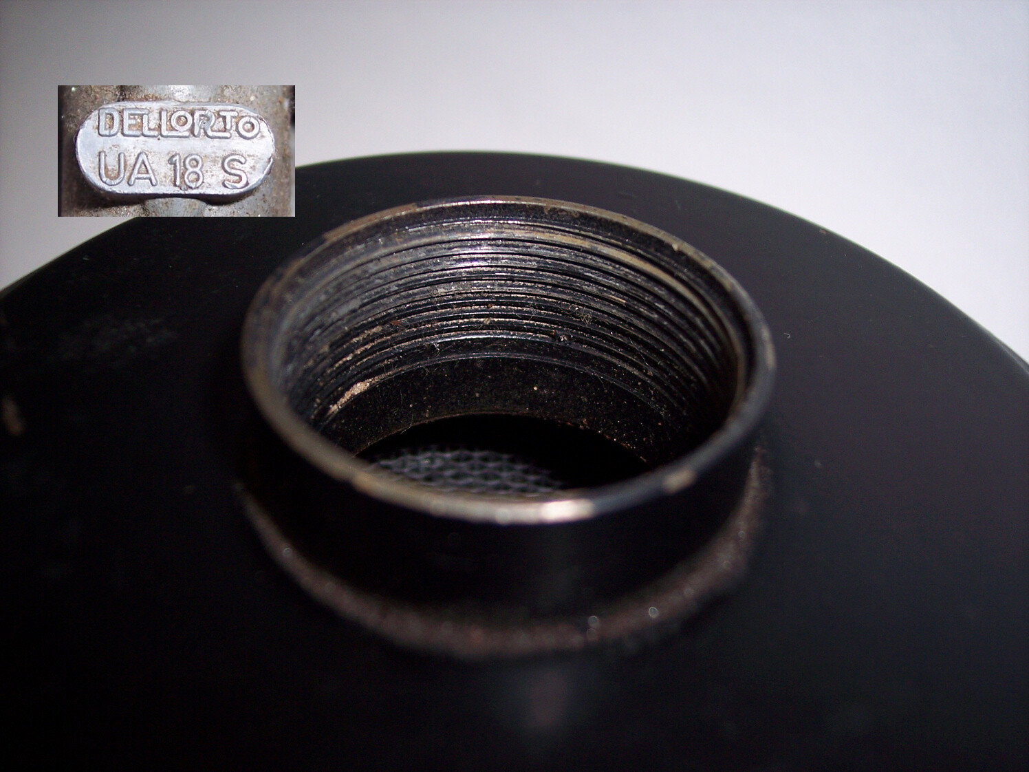 DELLORTO AIR FILTER F.35/1 CARB DUCATI CADET FALCON 90 100 Aermacchi ...