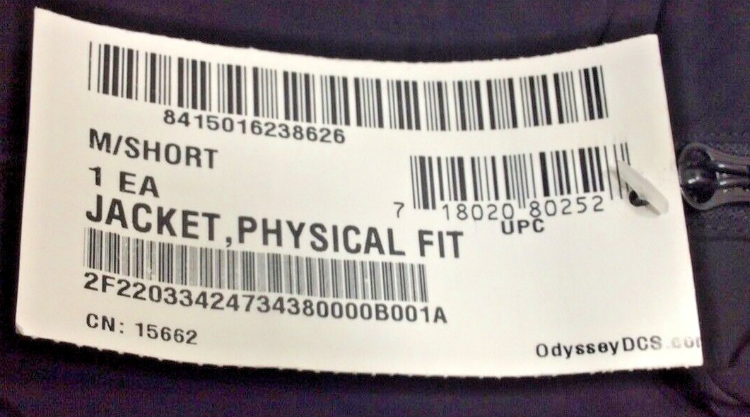 US ARMY APFU ARMY UNISEX JACKET BLACK & GOLD, M-S, NEW WITH TAG ...