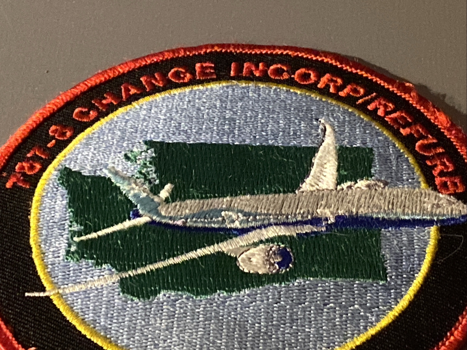 787 Dreamliner, Change Incorp/Refurb Patch. Used, But An Unusual Boeing ...