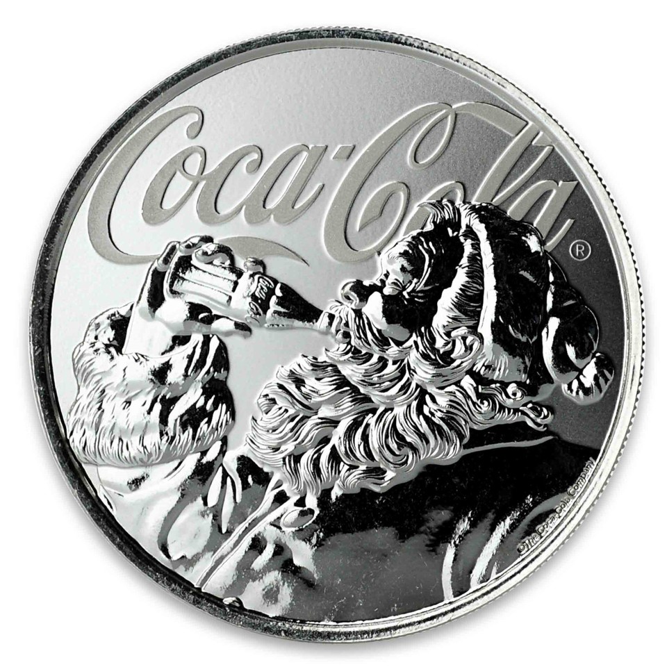 2019 1oz .999 Silver Coca-Cola® Holiday Coin - Limited Mintage ...
