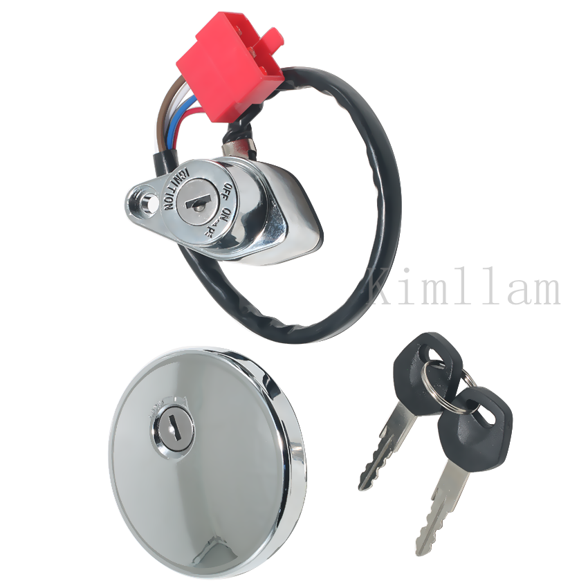 Ignition Key Switch Lock Set for Kawasaki VN800 Vulcan 800 Classic 1996 ...