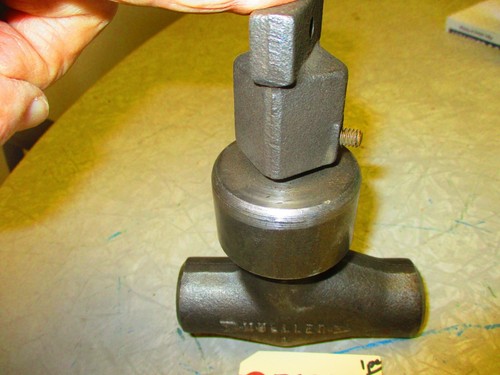 MUELLER H-17900 1" x 1" NO-BLO Curb Stop Tee Weld x Weld 1200 PSIG | eBay