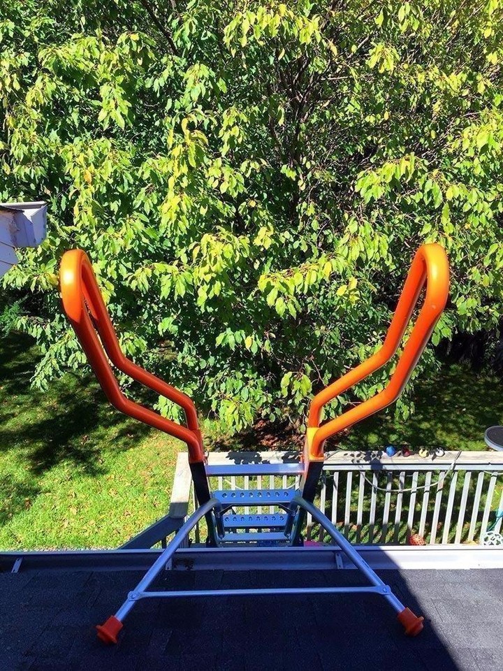 Extension Ladder Stand-Off Stabilizer for Clean/Repair Gutter Window ...