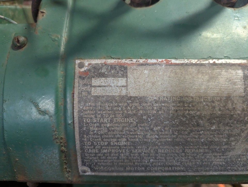 Wisconsin VG4D Engine | eBay