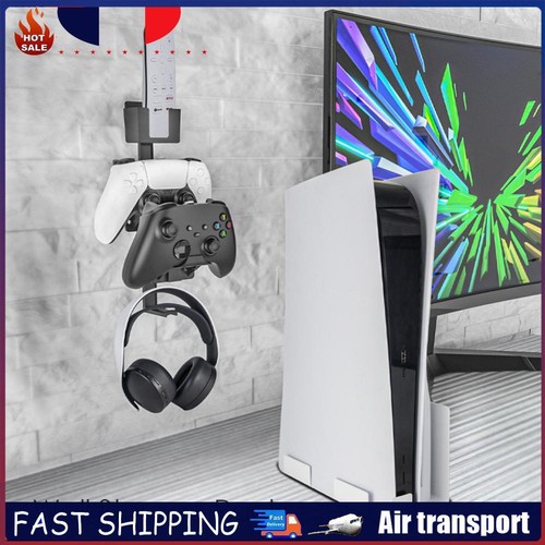 S# Game Controller Wall Hanger Holder for PS5 PS4 Xbox Switch Headset ...