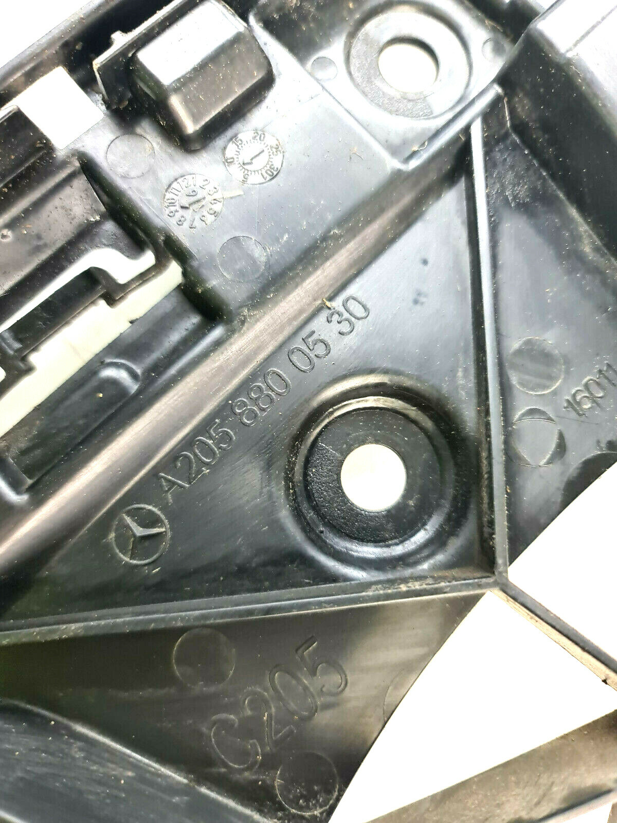 MERCEDES C-CLASS C250 COUPE C205 / REAR LEFT BUMPER BRACKET ...