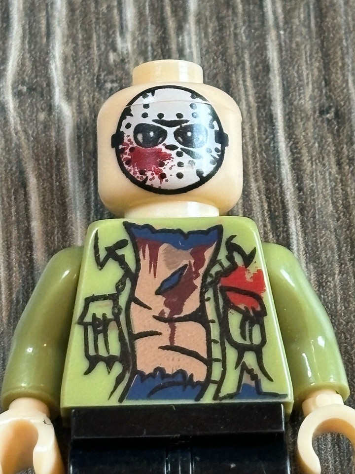 JASON VOORHEES LEGO MINIFIG MINI FIGURE classic 80s horror friday the ...