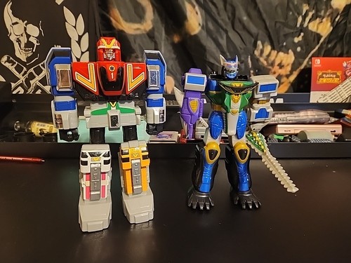 Bandai Power Rangers Wild Force Predazord 7” 2002 & Omegazord | eBay