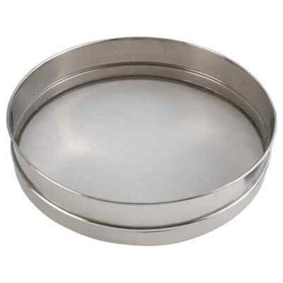Sieve Bakeware Sifter Strainer Fine Round Rim and Mesh Stainless Steel ...