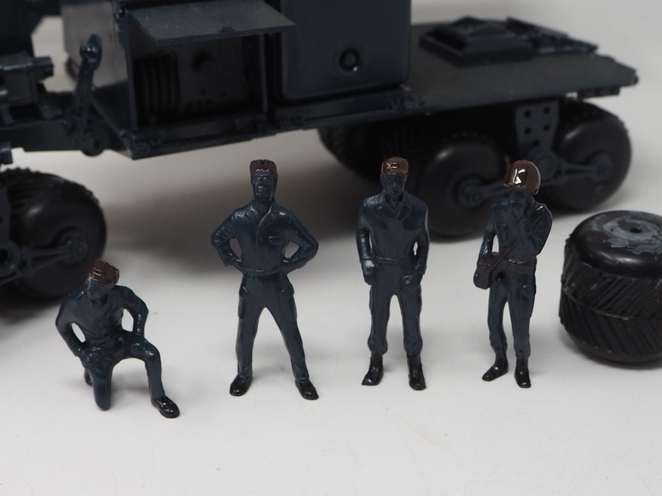 Original 50's Renwal Teracruzer w/Mace Missile Blue Print Models Built ...