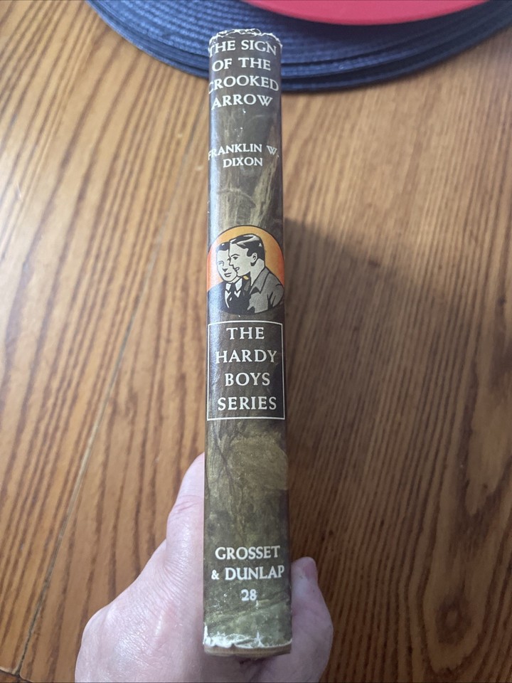Hardy Boys – The Sign of the Crooked Arrow HC/DJ Early Reprint 1949 | eBay