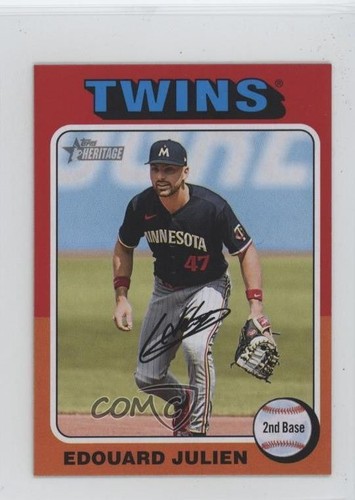 2024 Topps Heritage Mini Short Print Edouard Julien #32 | eBay