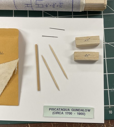 JAC Models 1/8 Scale Piscataqua River Gundalow Sailboat Balsa Wood Kit ...