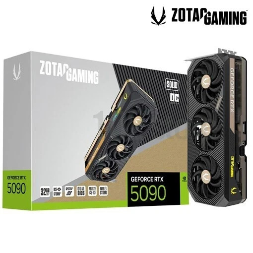 ZOTAC GAMING NVIDIA GeForce RTX 5090 SOLID OC D7 32GB Graphics Card | eBay