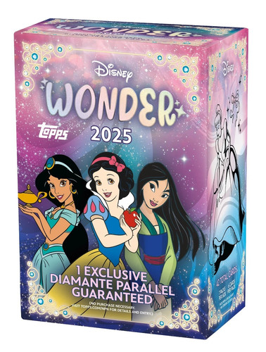 5 VALUE BOXES FREE S/H 2025 TOPPS DISNEY WONDER FACTORY Sealed Presale ...