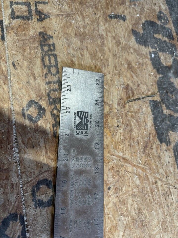 Martinez Hammer Tools Titanium Framing Square w/Scribe Aluminum Stair ...