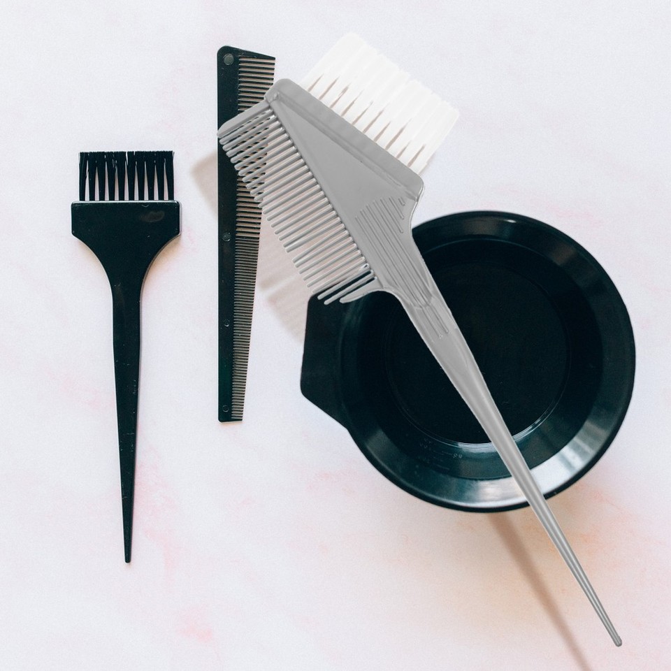 Hair Dyeing Brush Hair Coloring Comb Hair Tint Tool for Hair Salon ...