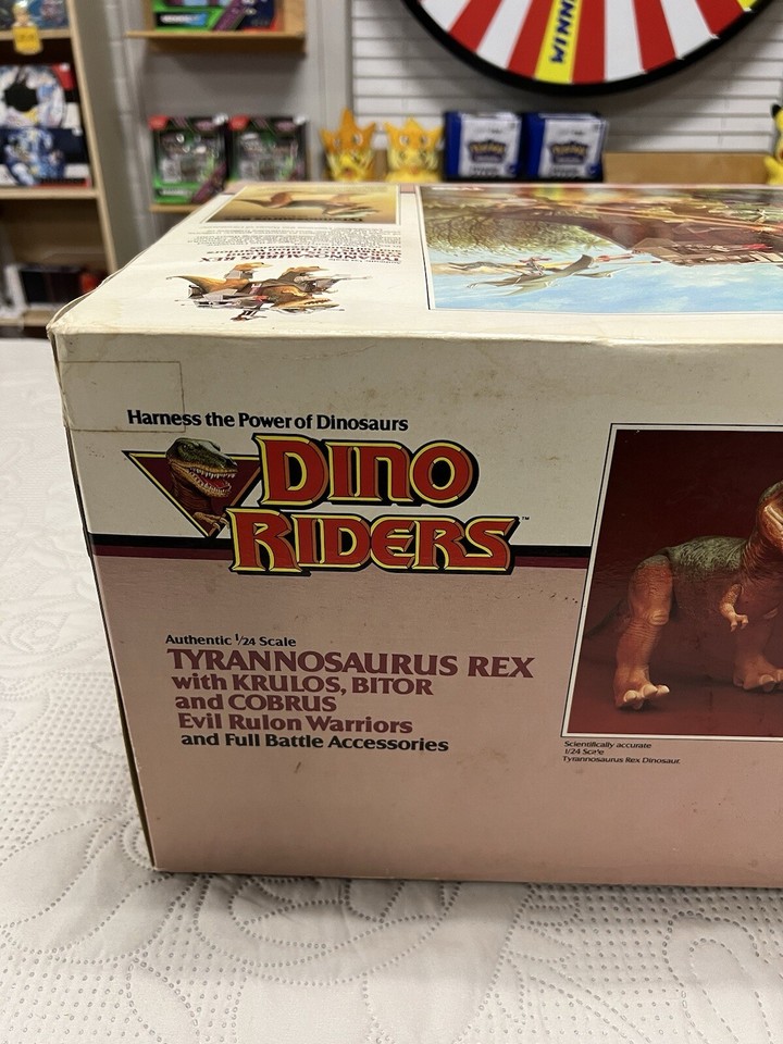 Dino Riders T-Rex Sealed Tyco MISB Tyrannosaurus Rex Complete 1988 RARE ...