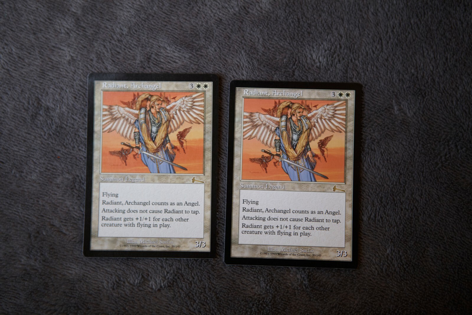 MTG Radiant, Archangel Urza's Legacy Magic - MINT, 2 available | eBay