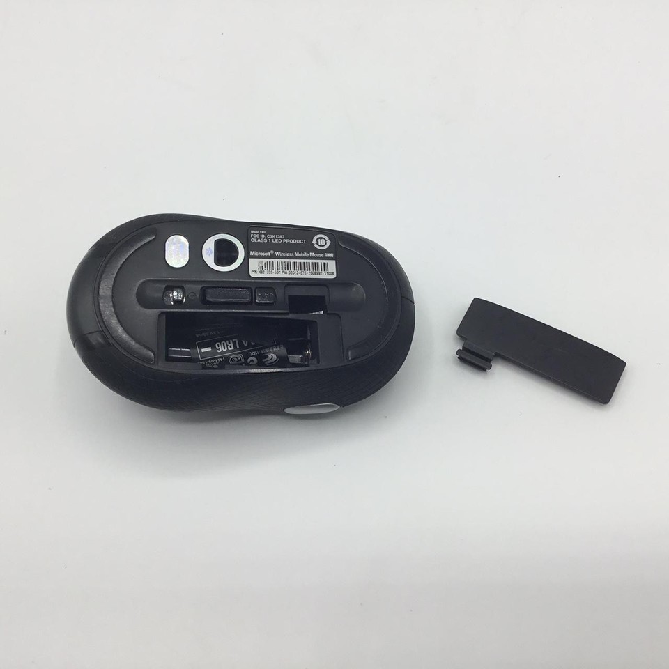 Microsoft 1383 1496 Wireless Mobile Mouse 4000 - Graphite (D5D-00001 ...