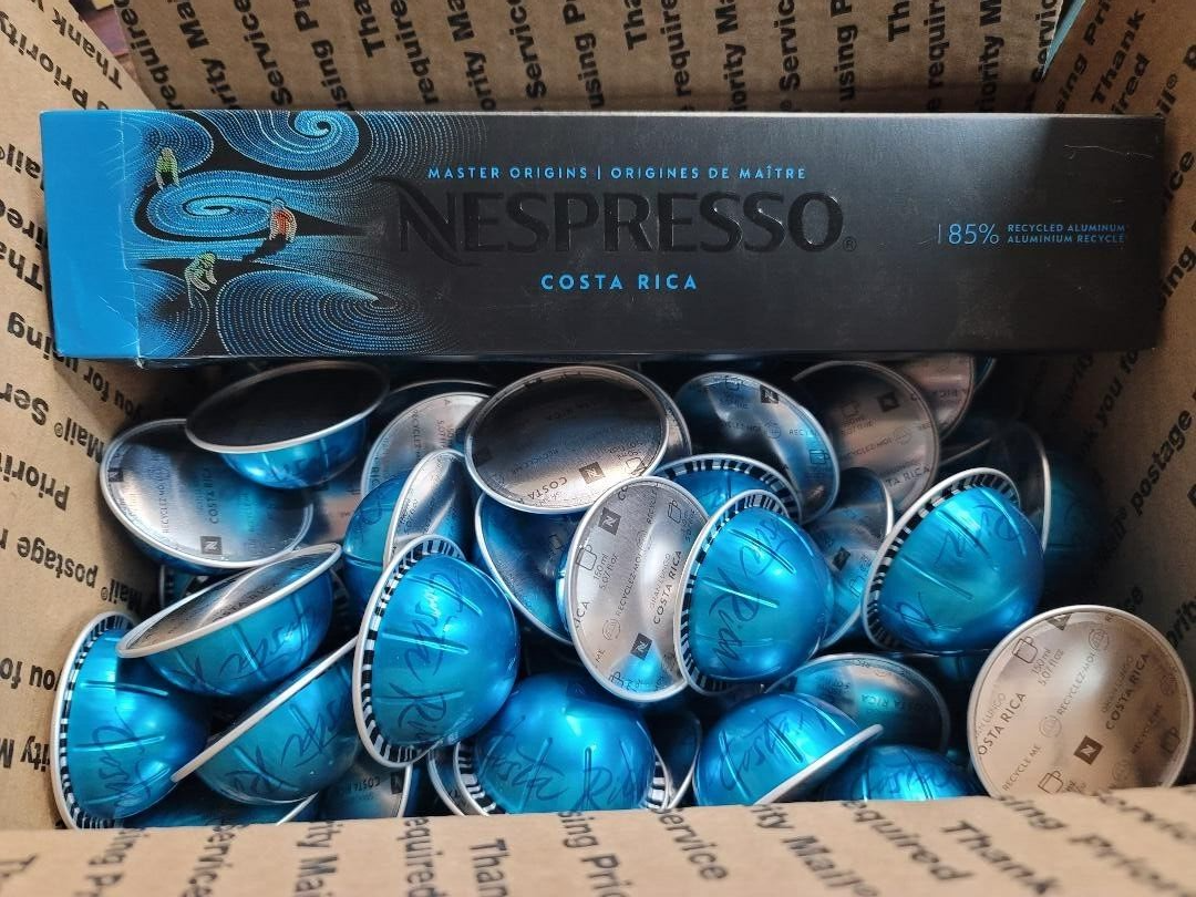 (3) Nespresso Vertuo Master Origins Costa Rica - Count 10 Capsules Exp ...