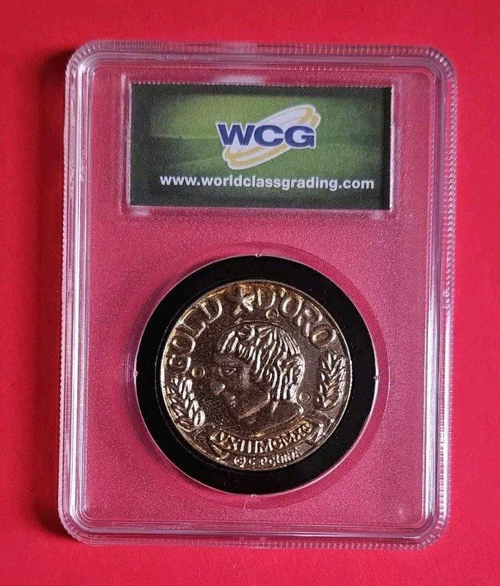 Spiderman II Dr Octopus Gold D'Oro Real Movie Prop Coin Sealed and ...