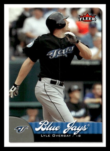 2007 Fleer #16 Lyle Overbay Toronto Blue Jays Baseball NM | eBay