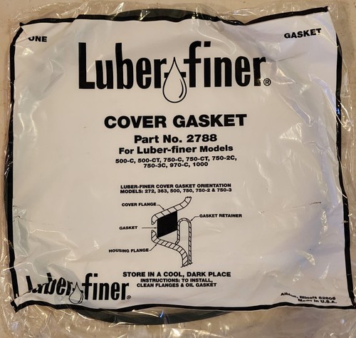1 - New Luber-Finer Oil Filter Cover Gasket 5750 500/750/C/CT/2C/3C 970 ...