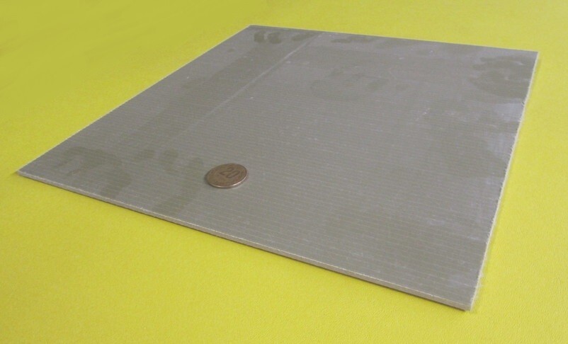 Fiberglass Sheet, Extren .125" (1/8") x 12" x 12" Olive Green, 2 Units ...