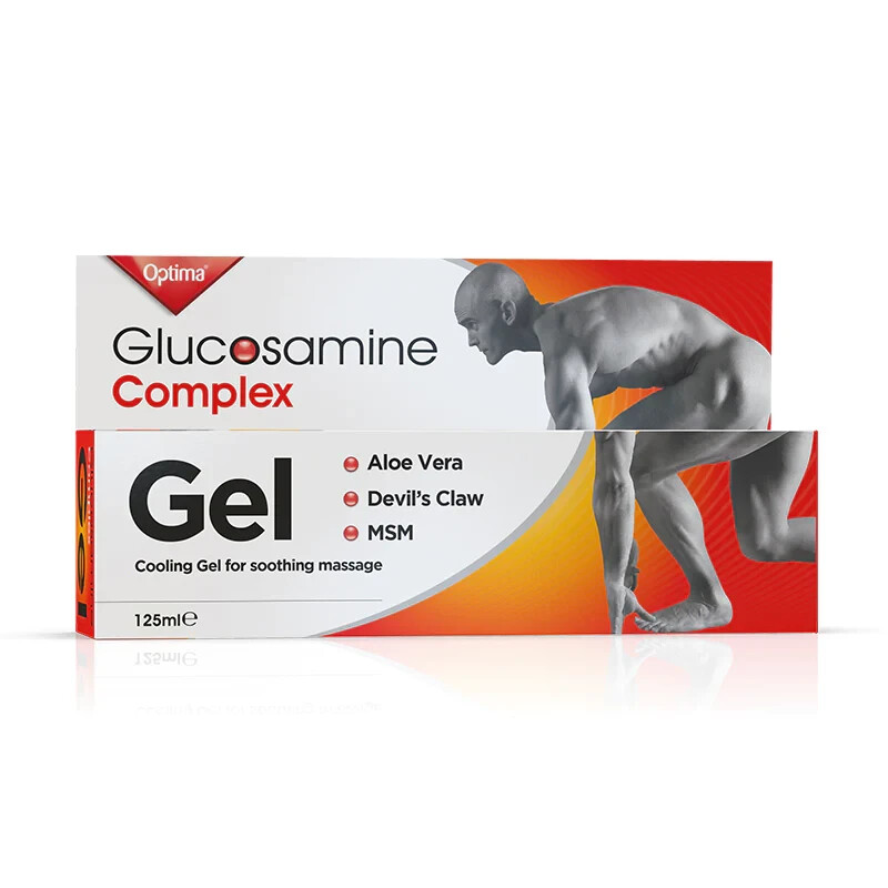 Optima Glucosamine Joint Complex Gel 125 ml Devils Claw MSM Aloe Vera X ...