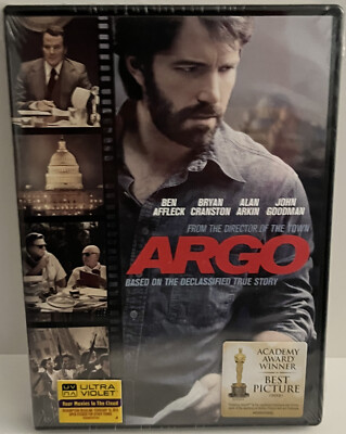 ARGO (2012, dvd) WIDESCREEN ben affleck NEW/SEALED based on true story | eBay