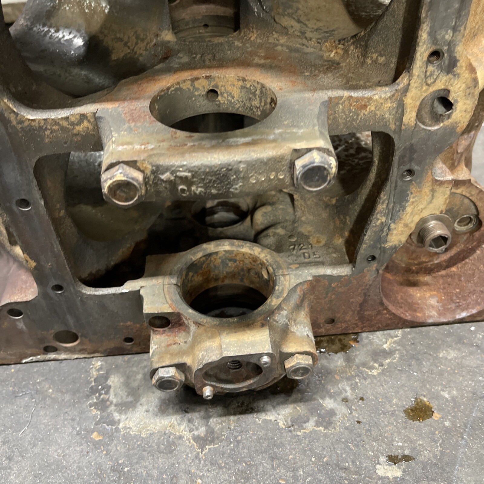 Chevy 283 Chevy II V8 Engine Short Block 3790721 ~ High Nickel Block | eBay