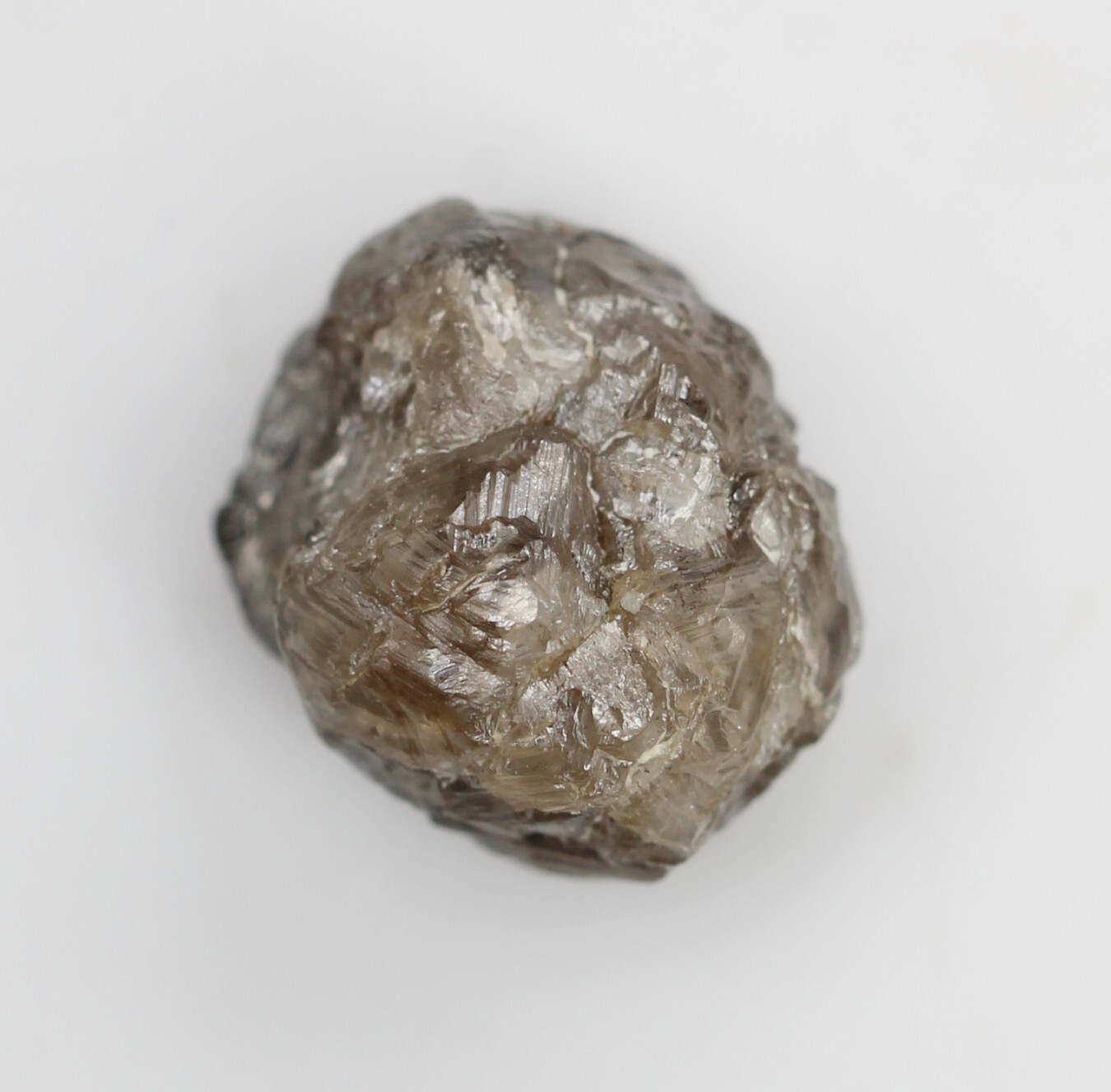 3.02 CT Brown Color Natural Irregular Shape African Loose Rough Diamond ...
