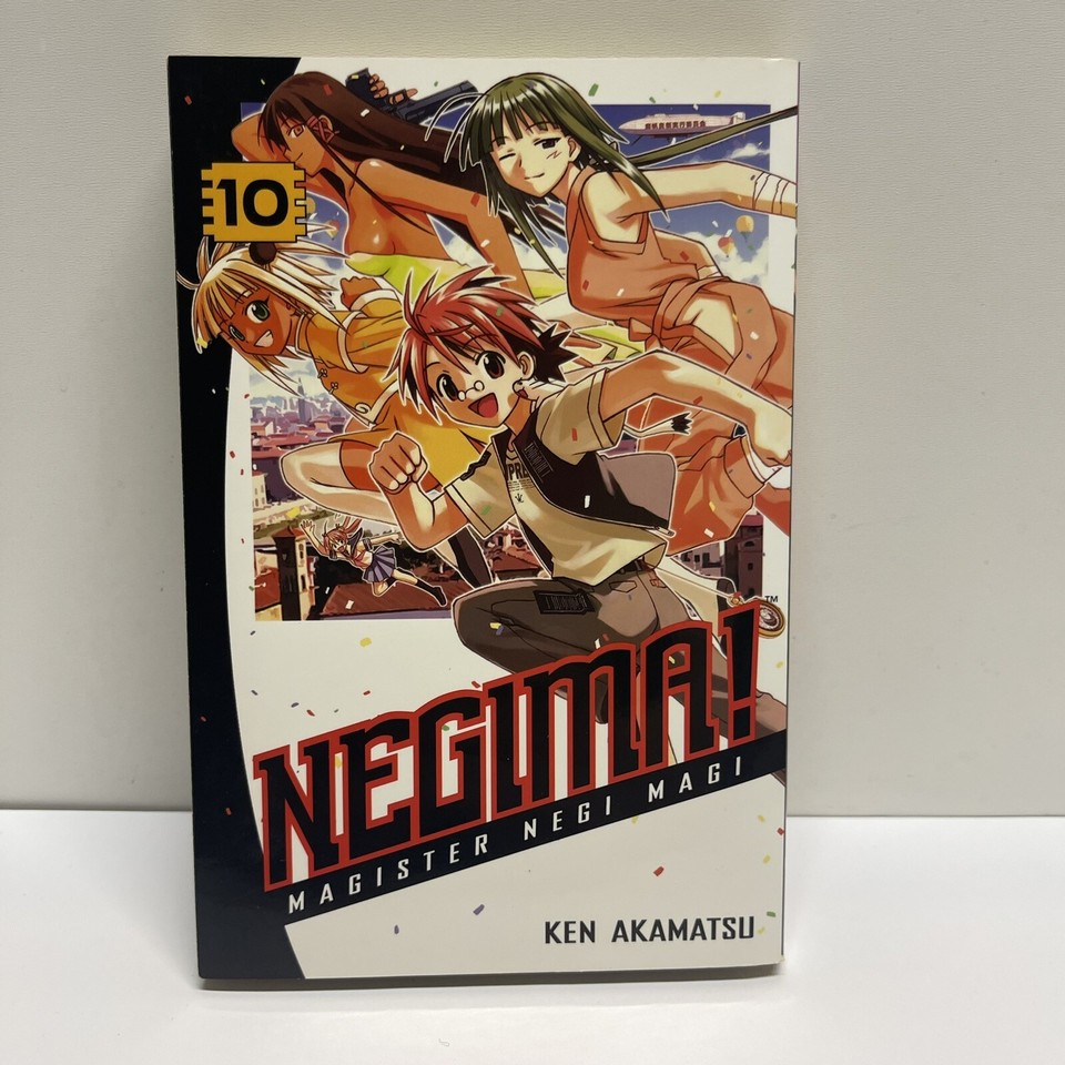 Negima! Magister Negi Magi Volume 3 6 7 9 10 11 13 English Manga Ken ...