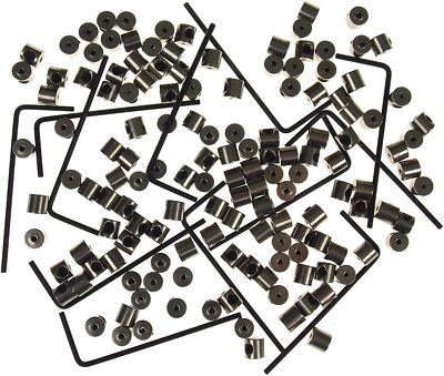 Locking Pin Back Keeper 12 Dozen 144 Lapel Back Vest Cap Hat Pinback ...