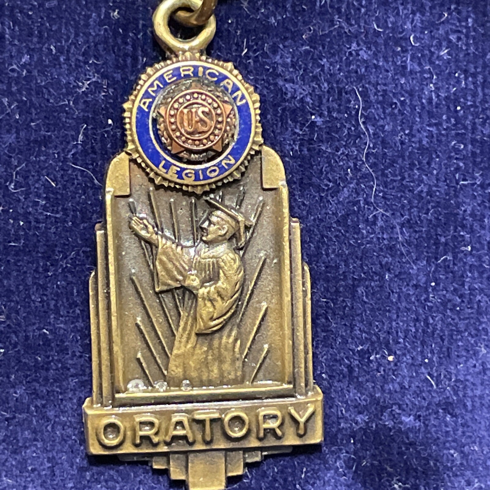 Vintage American Legion Oratory Medal, Original Box, Circa 1932 | eBay