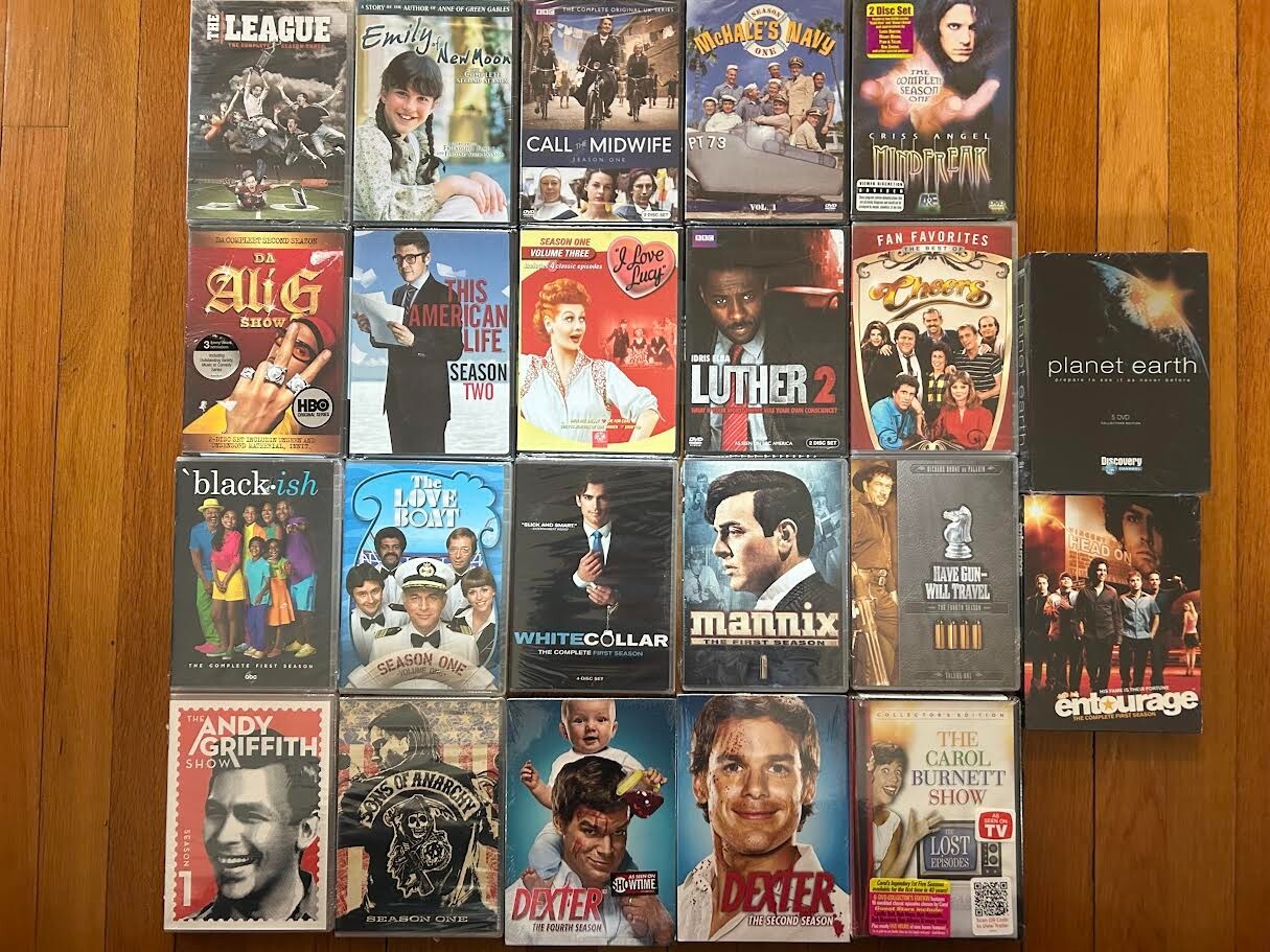 Box Set Lot of 22 TV Shows Series Seasons (DVD) New Sealed--FREE ...