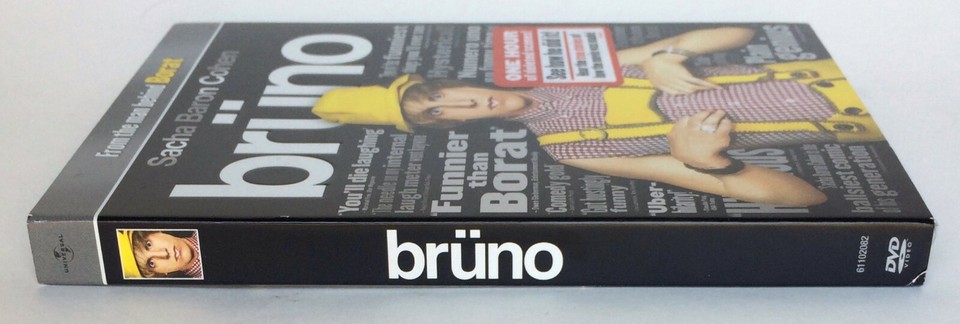 BRUNO [DVD] NEW, Sacha Baron Cohen, Larry Charles, Austrian Fashionista ...
