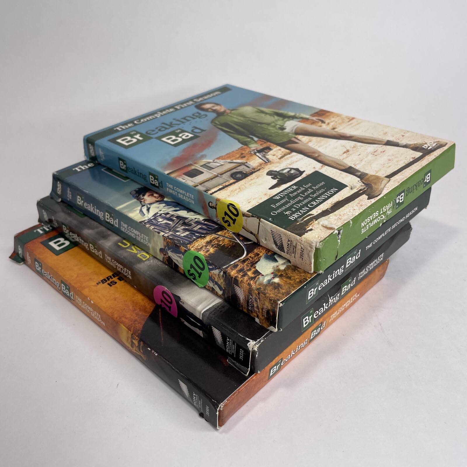 Breaking Bad DVD Seasons 1-4 DVDs Box Set All Four Seasons On dvd VG ...