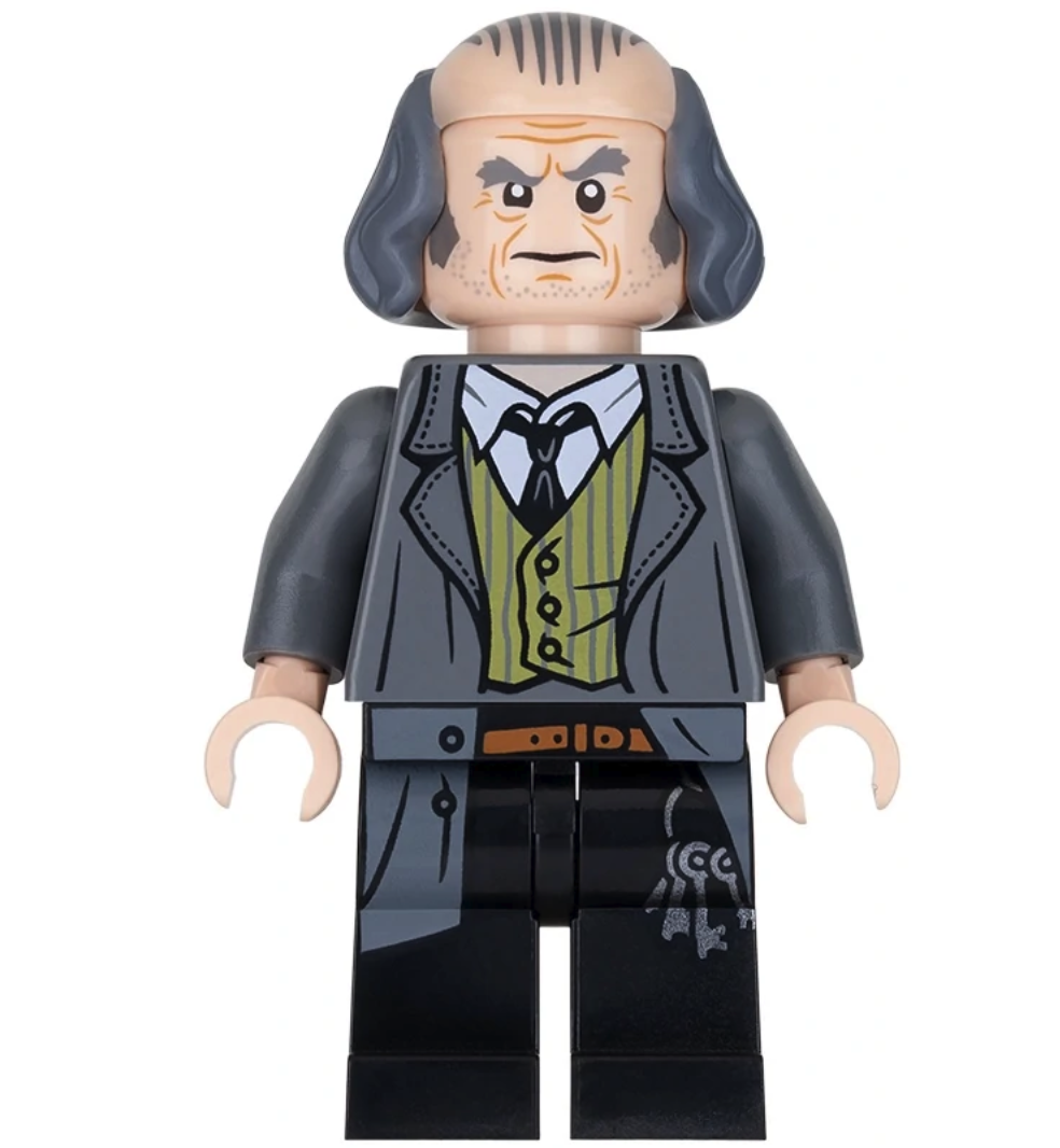 Lego Argus Filch 75953 Bald on Top Harry Potter Minifigure | eBay