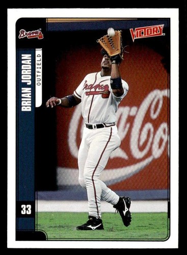 Brian Jordan Atlanta Braves 2001 Upper Deck Victory #278 | eBay