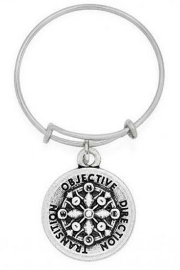 Alex And Ani COMPASS Expandable Wire ring 925 Sterling Silver BR ...