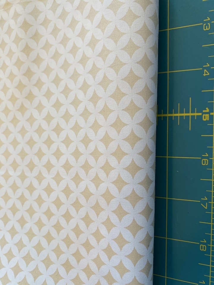 Moda Fabric, Muslin Mates, 1 & 1/2 Yds. Tan/ivory Small Print | eBay
