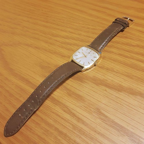 GIRARD PERREGAUX Gold Manual winding Men's Square 34mm Vintage Analog ...